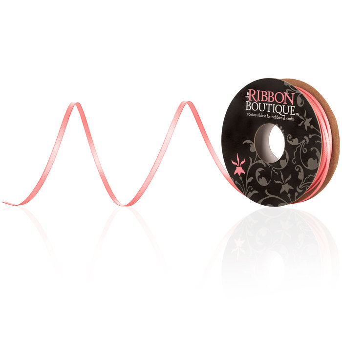 Dusty Pink Double-Face Satin Ribbon - 1/8" | Hobby Lobby | 1424936